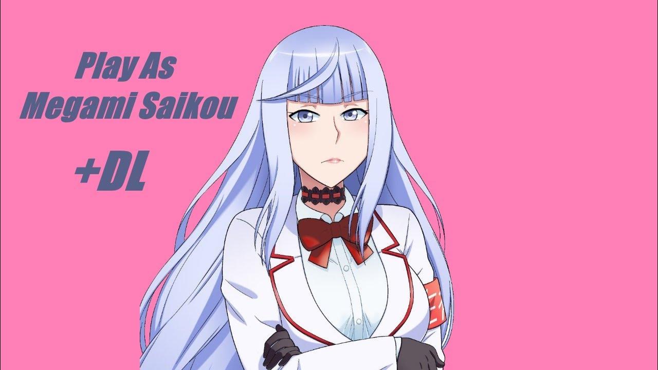 Play As Megami Saikou with hair physics +DL | Yandere Simulator Demo - YouTube