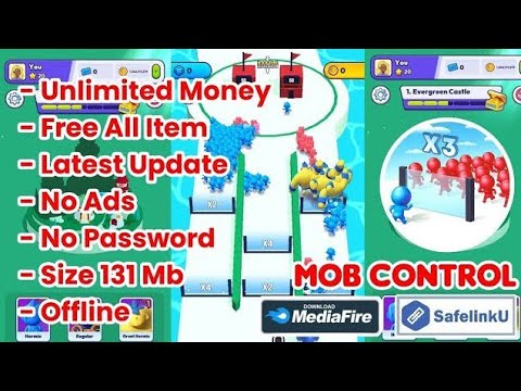 Download Mob Control Mod Apk Versi 2.75.2 Terbaru Unlimited money and No Password - YouTube