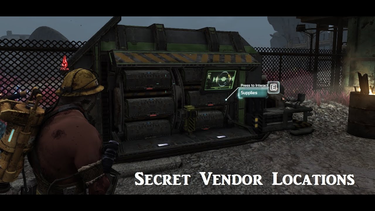 Defiance Secret Vendor Locations - YouTube
