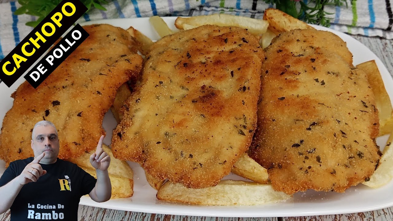COMO HACER Cachopo de Pollo 🤩 Jugoso Y Crujiente 🤩🤩 Receta Fácil - YouTube