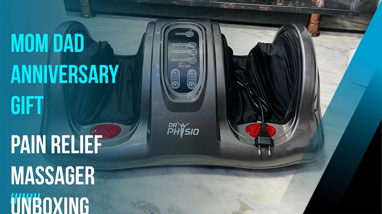 Dr. Physio ( Dr. Trust )Body Pains Relief Massager Machine for foot calf with heat vibrarion ...