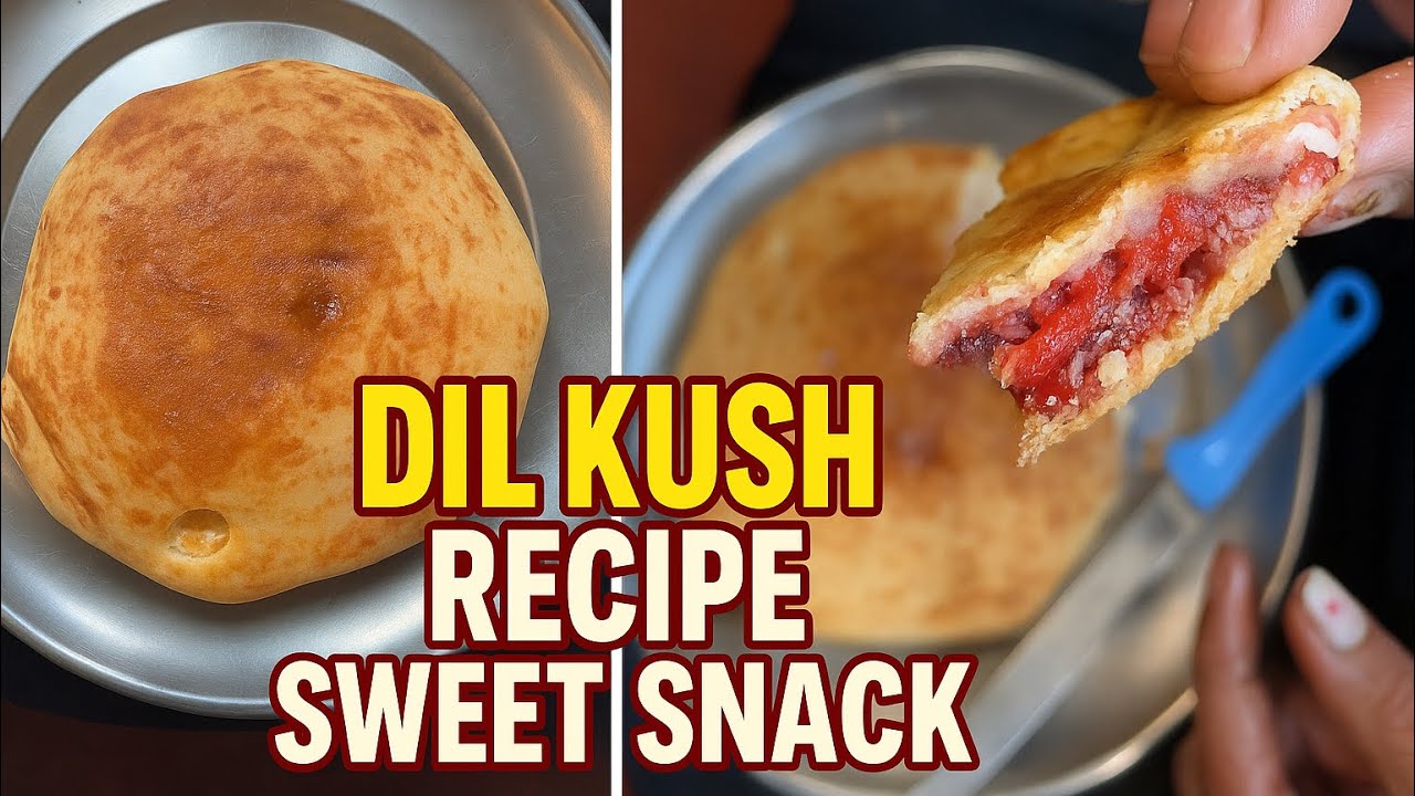 Dil Kush Recipe | Easy & Tasty Sweet Snack | Mane Masala - YouTube