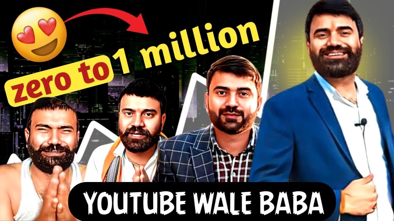 The unspoken journey of Youtube Wale Baba 😱 - YouTube