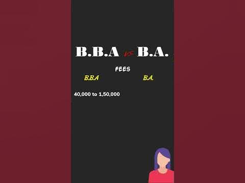 BBA vs BA Ki Fees Kitni Hai | BBA vs BA Fees In India | BBA vs BA Which Is Better | Fees BBA vs ...