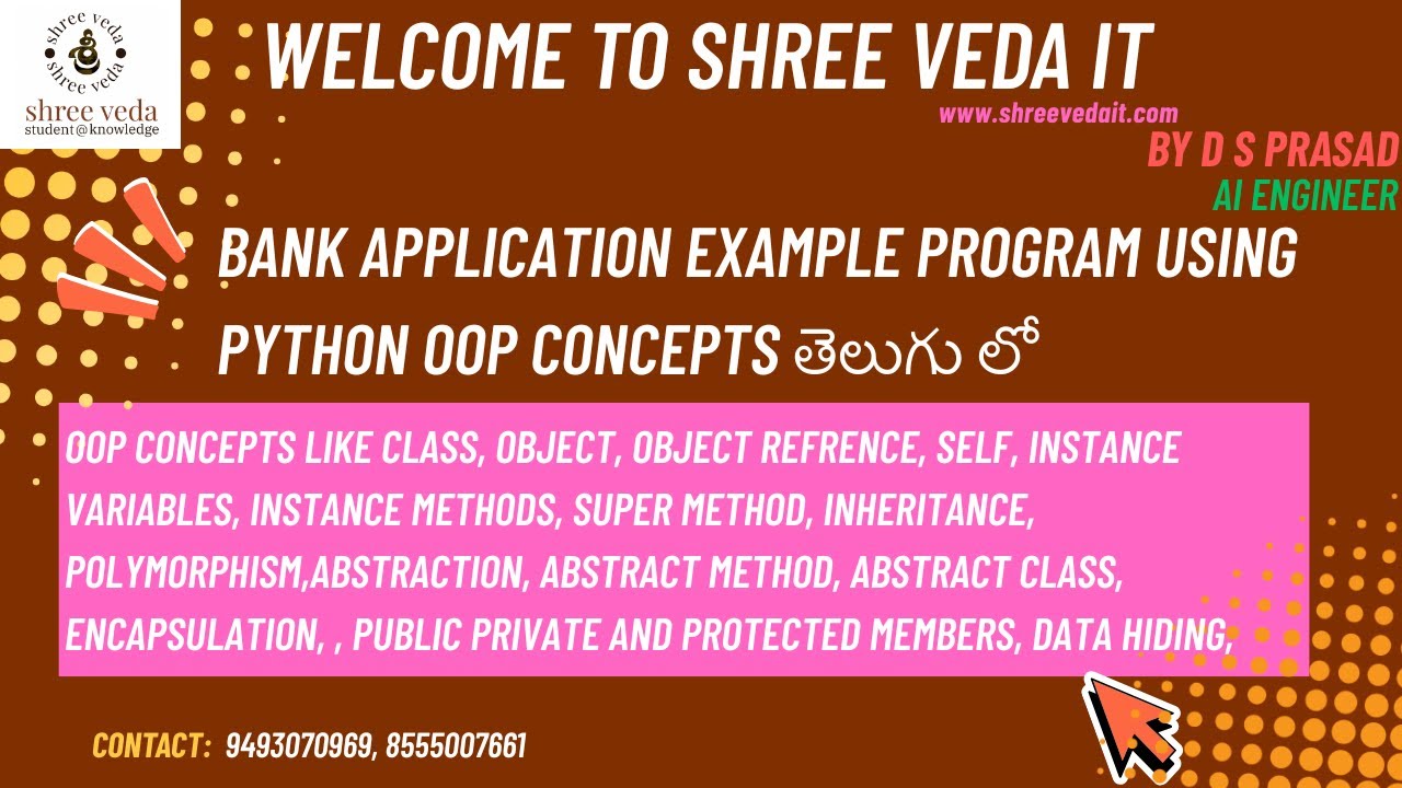 Bank Application Example Using Python Ooppythonprogramming 3642