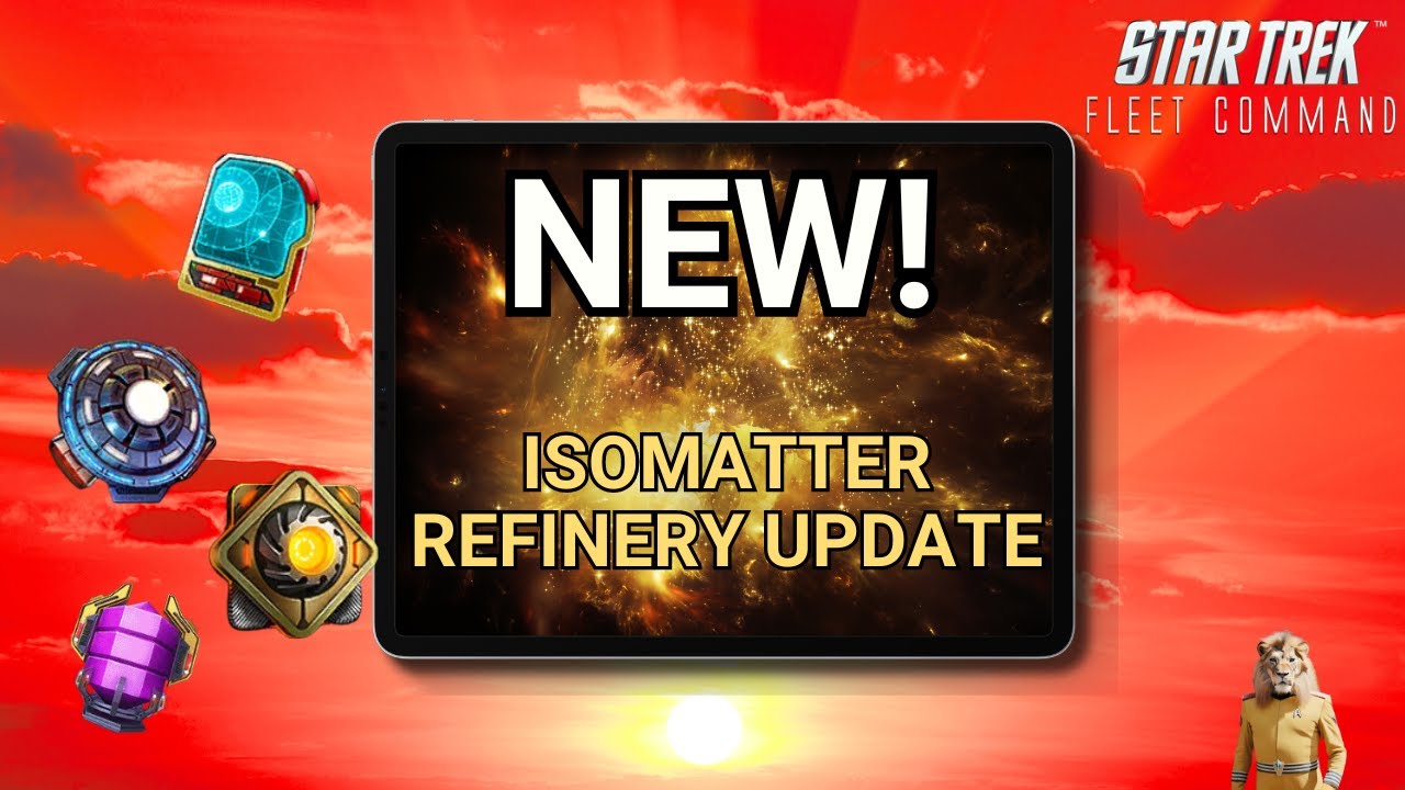 NEW: Isomatter Refinery Update | How to play Star Trek Fleet Command ...