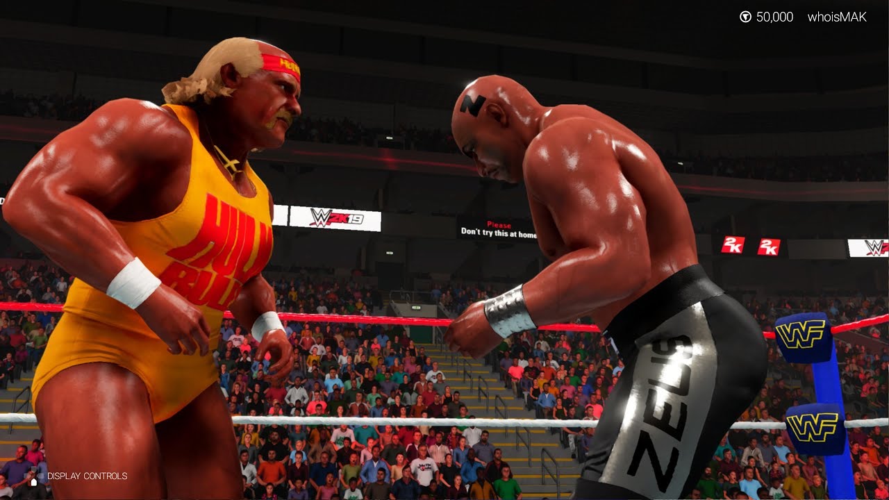 WWF 2K19 | HULK HOGAN vs ZEUS - YouTube