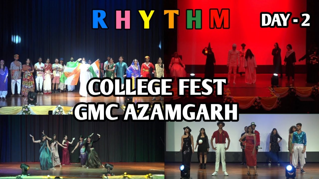 GMC Azamgarh College Fest Part-2 | Rhythm 2023 #gmc #gmcazamgarh # ...