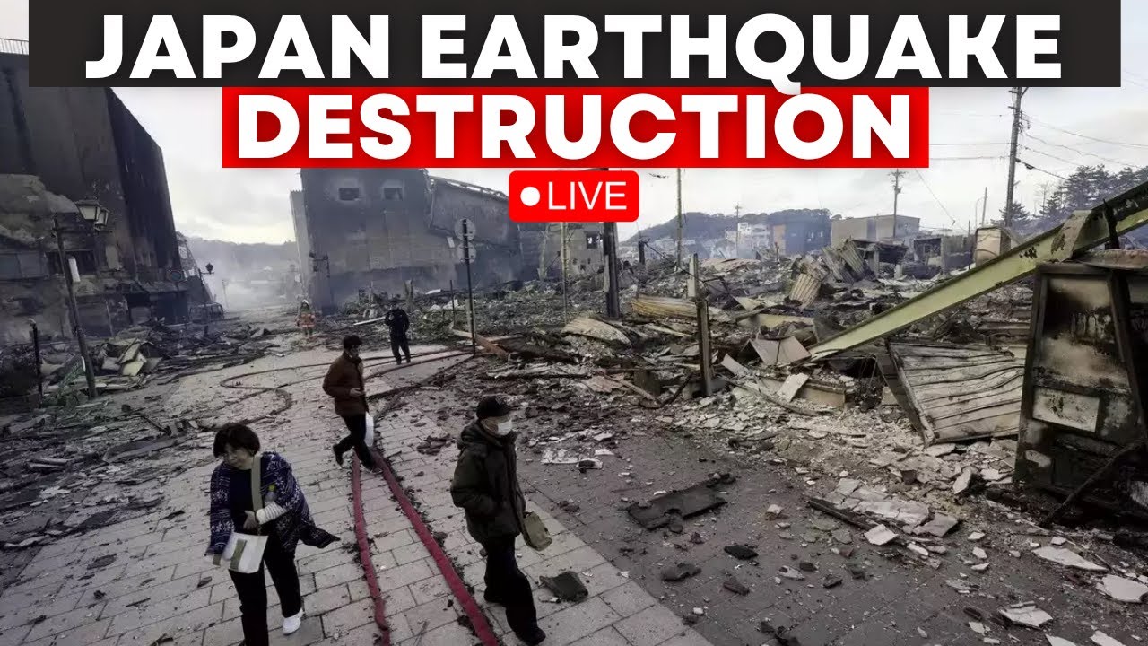 Japan Earthquake 2024 Live | Unseen Footage of Japan Quake | World News ...