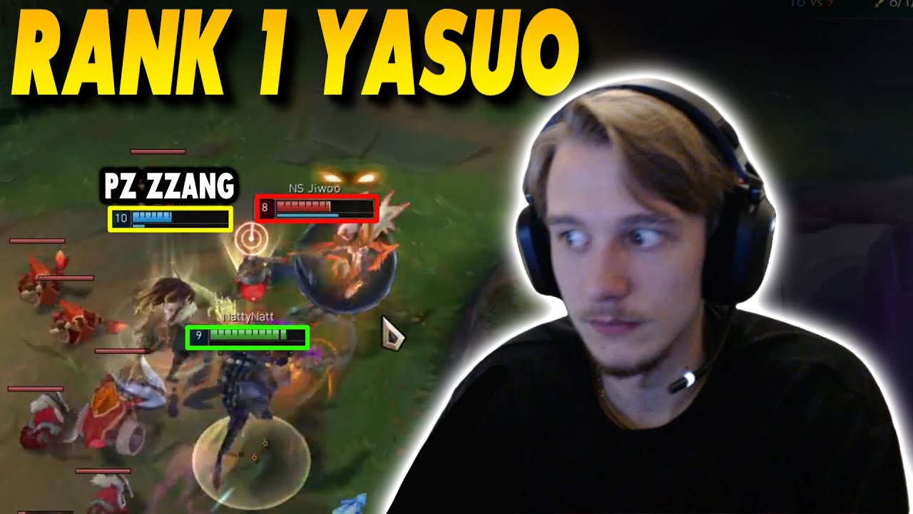 NattyNatt finds "PZ ZZANG" in his Korean game (Rank 1 Yasuo world ...