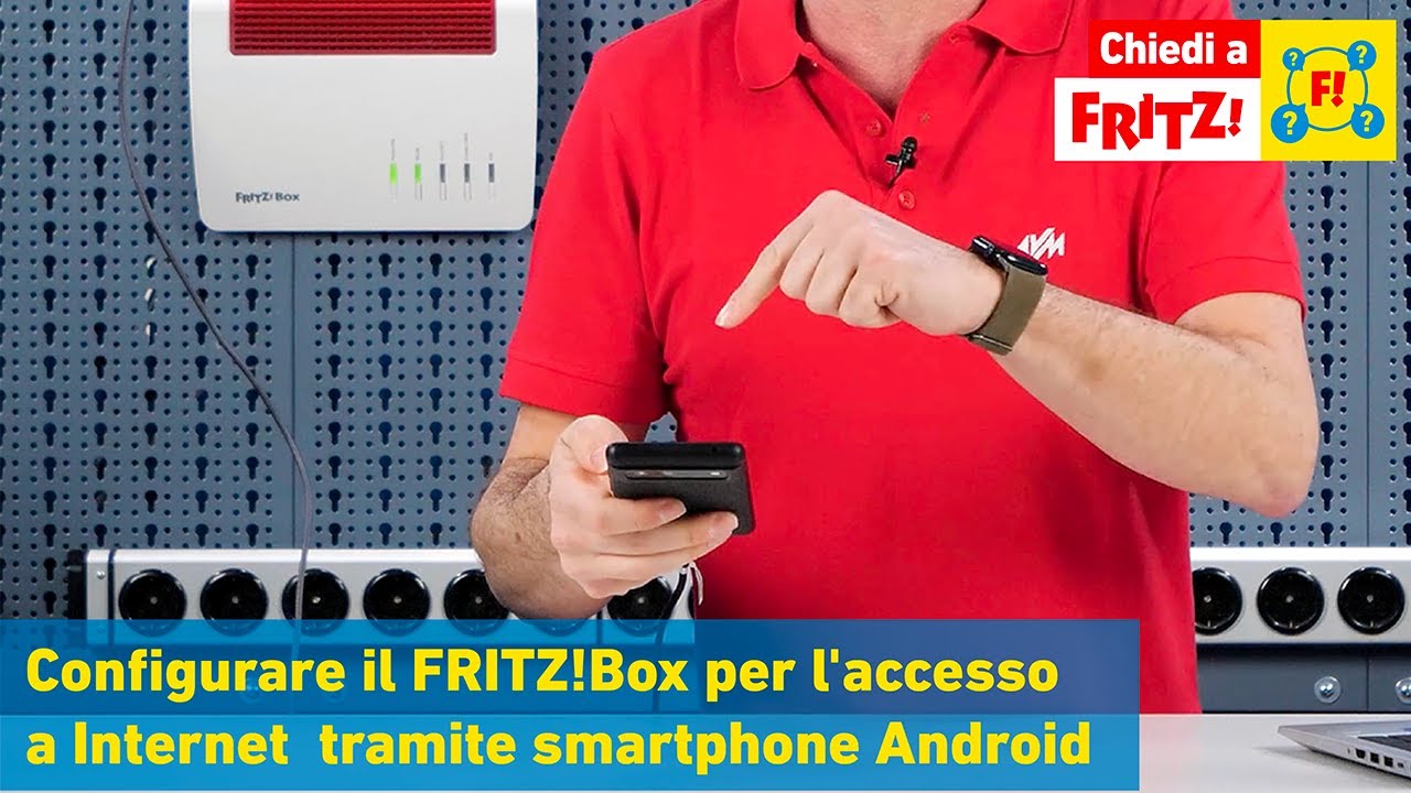 Configurare il FRITZ!Box per l'accesso a Internet tramite smartphone ...