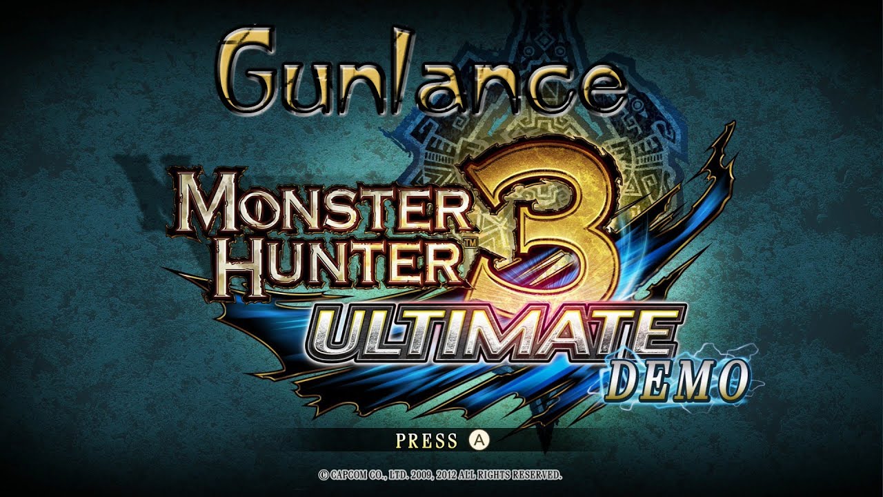 Monster hunter 3 ultimate - Weapon gameplay {Gunlance} - YouTube