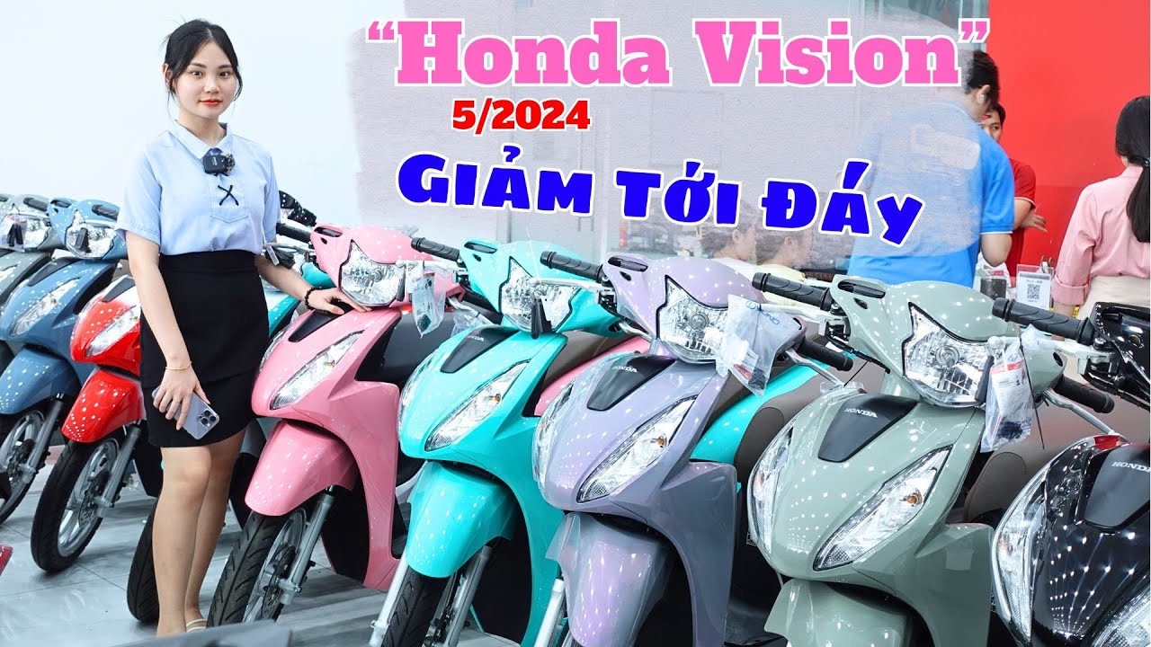 Honda Vision 2024 - Giá Xe Vision Mới Nhất Hôm Nay 5/2024 Giảm Quá Rẻ ...