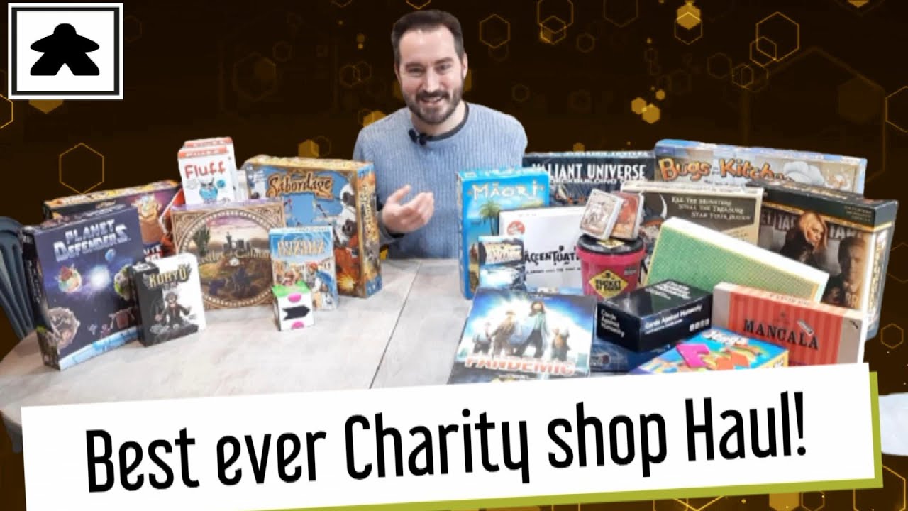 Best ever Board Game Charity Shop Haul - 5 tips to find amazing games ...