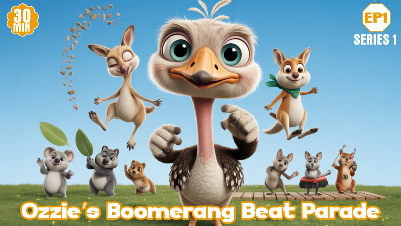 Ozzie’s Boomerang Beat Parade 🪃 | 30 Minutes of Dance, Rhythm & Fun for ...
