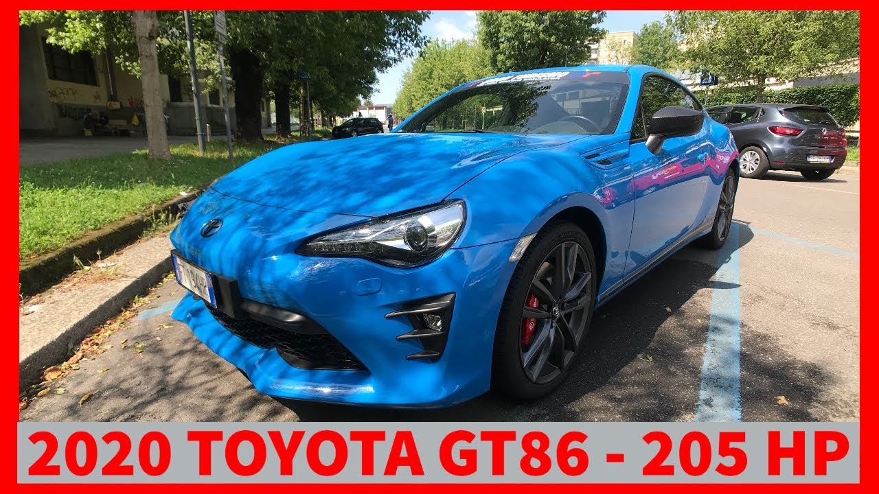 2020 Toyota GT86 - 205 HP - Blue - Walk-around - YouTube