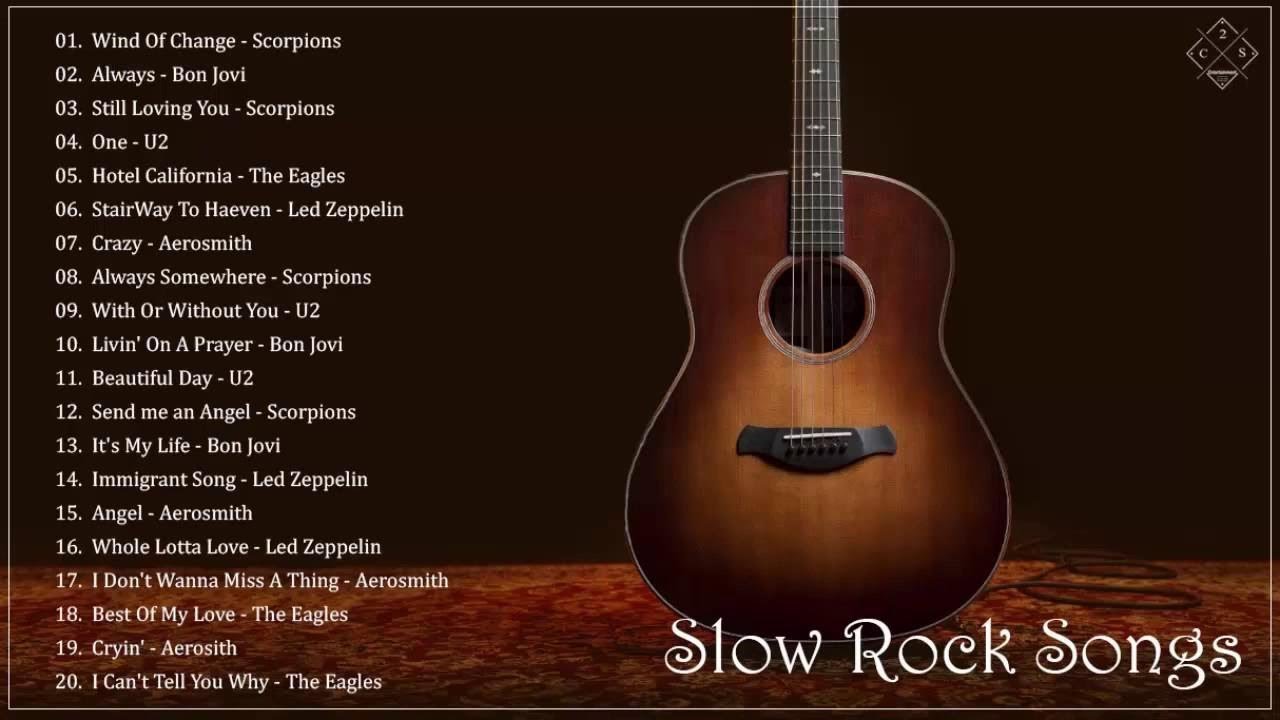Acoustic Rock Songs - Best Slow Rock Songs Collection - YouTube