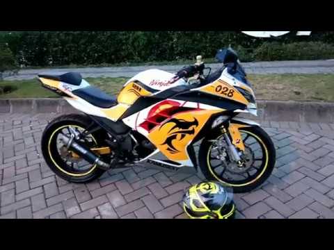 Minerva VX 150 modif ninja fi 250cc - YouTube