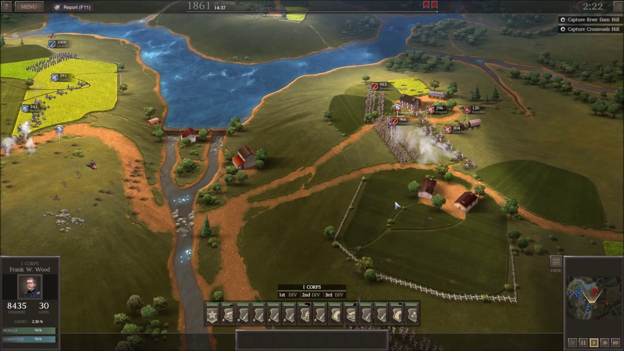 Ultimate General: Civil War | Union Campaign - Part #5 - River Crossing ...