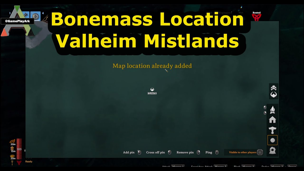 How to find the Bonemass Boss Location in Valheim Mistlands - YouTube
