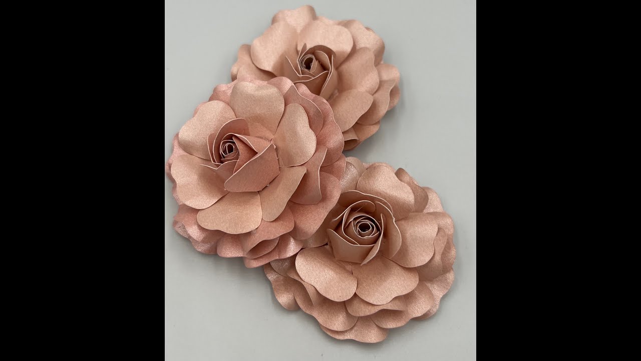 Rolling flower Tutorial - YouTube