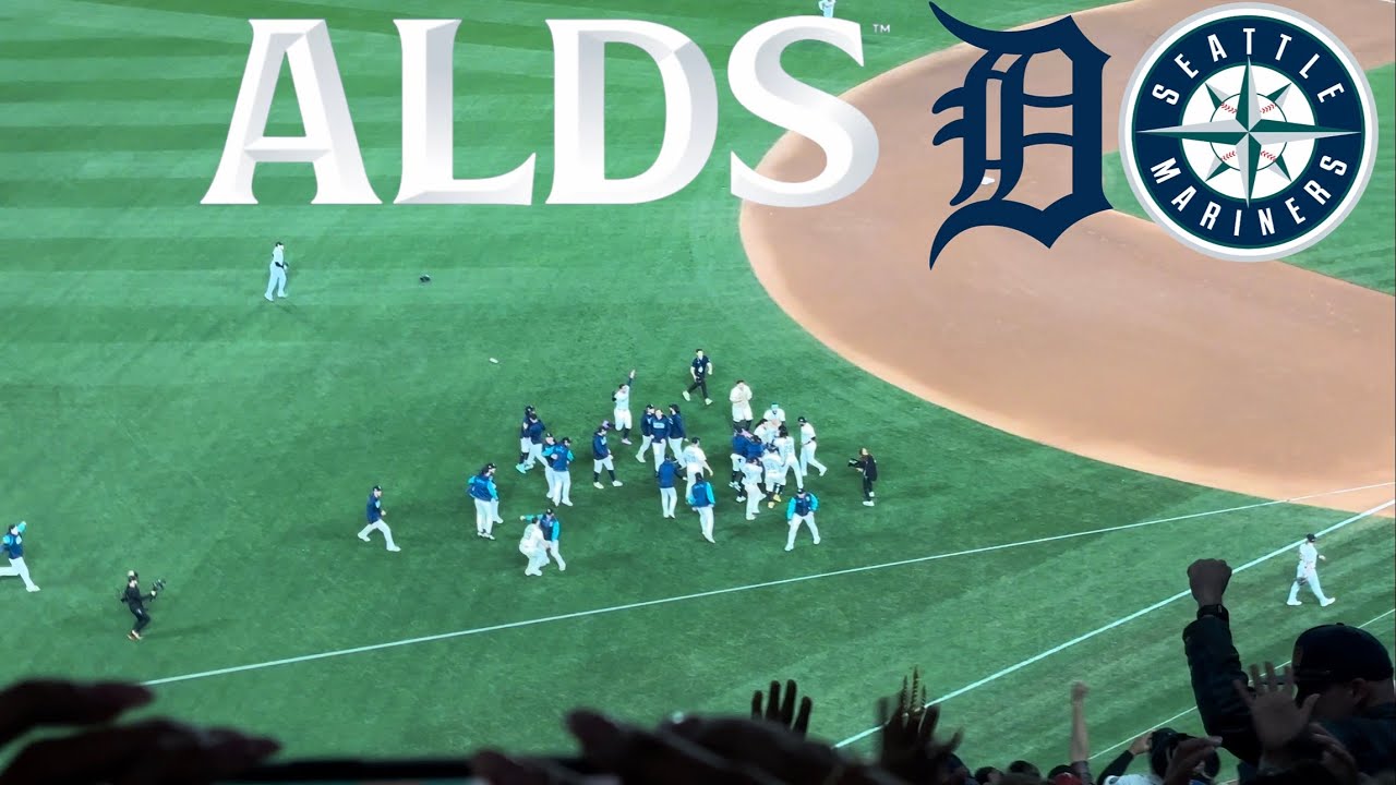 Jorge Polanco ALDS Game 5 Walk Off, Detroit Tigers vs Seattle Mariners ...
