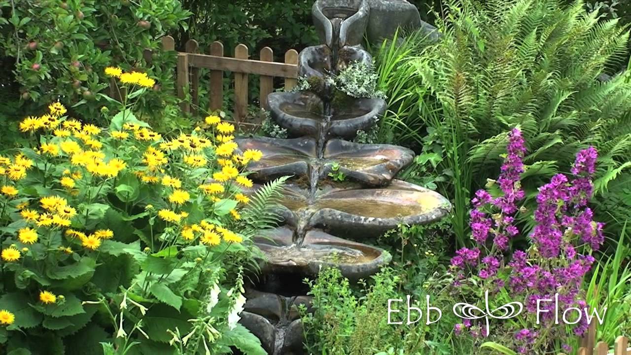 Sevenfold Flowform cascade at Ruskin Mill - Ebb and Flow Ltd - YouTube