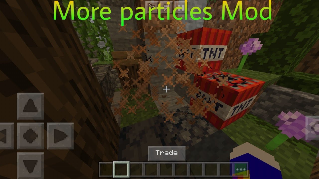 Particles mod (More Critical Hit Particles) MCPE No Lag - YouTube