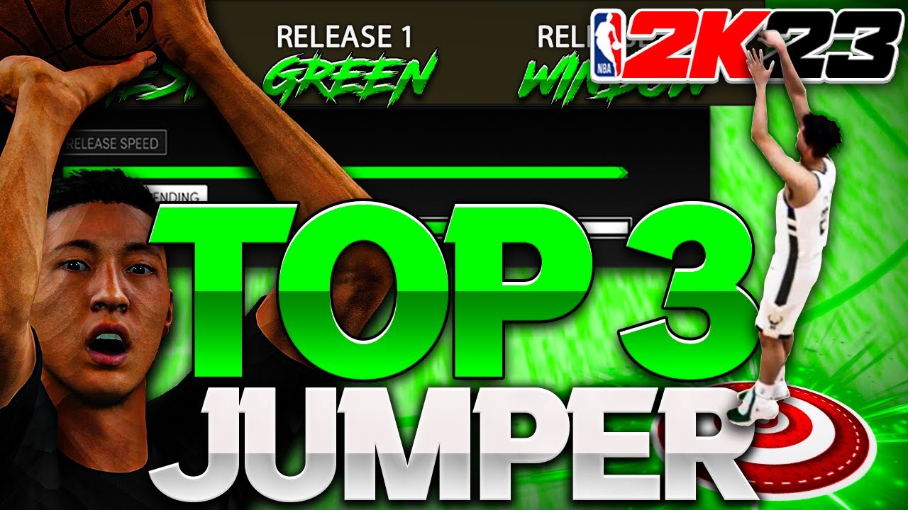 TOP 3 BIGGEST GREEN WINDOW JUMPSHOTS NBA 2K23 NEXT GEN & CURRENT GEN ...