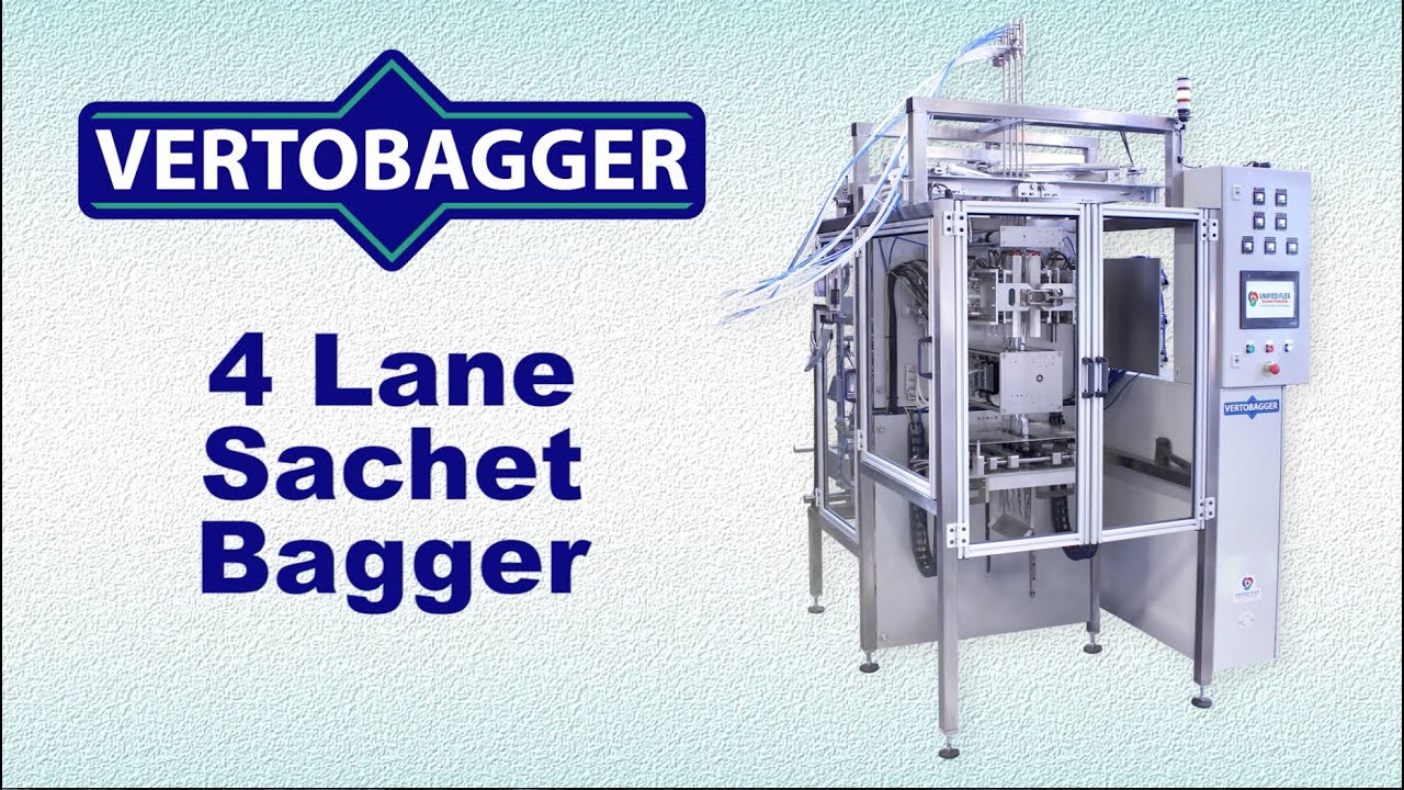 4 Lane Sachet Bagger | Unified Flex - YouTube