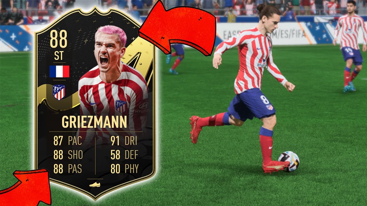 INSANE CARD! 88 ANTOINE GRIEZMANN TIF PLAYER REVIEW - FIFA 23 ULTIMATE ...