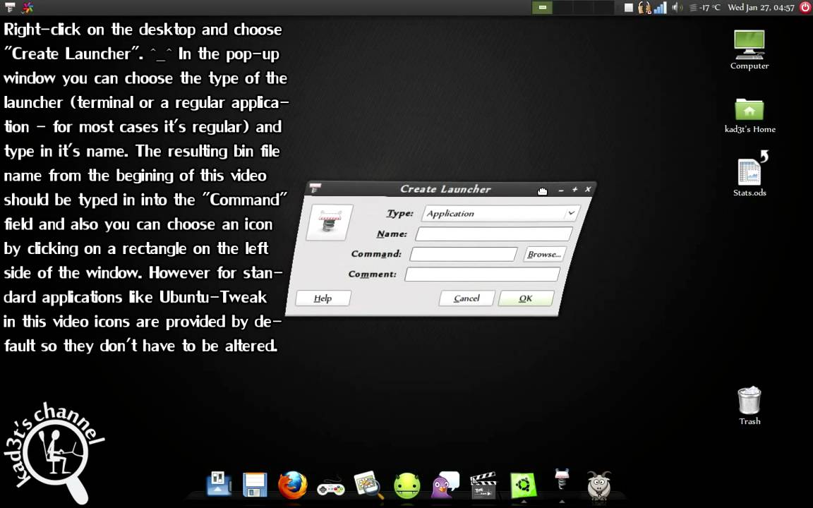 [How To] Creating desktop software launchers for Linux applications ...
