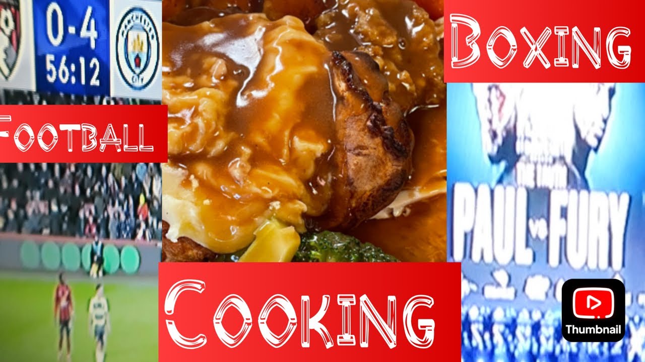 Football , cooking, boxing #manchestervanlife #vanlifer # ...