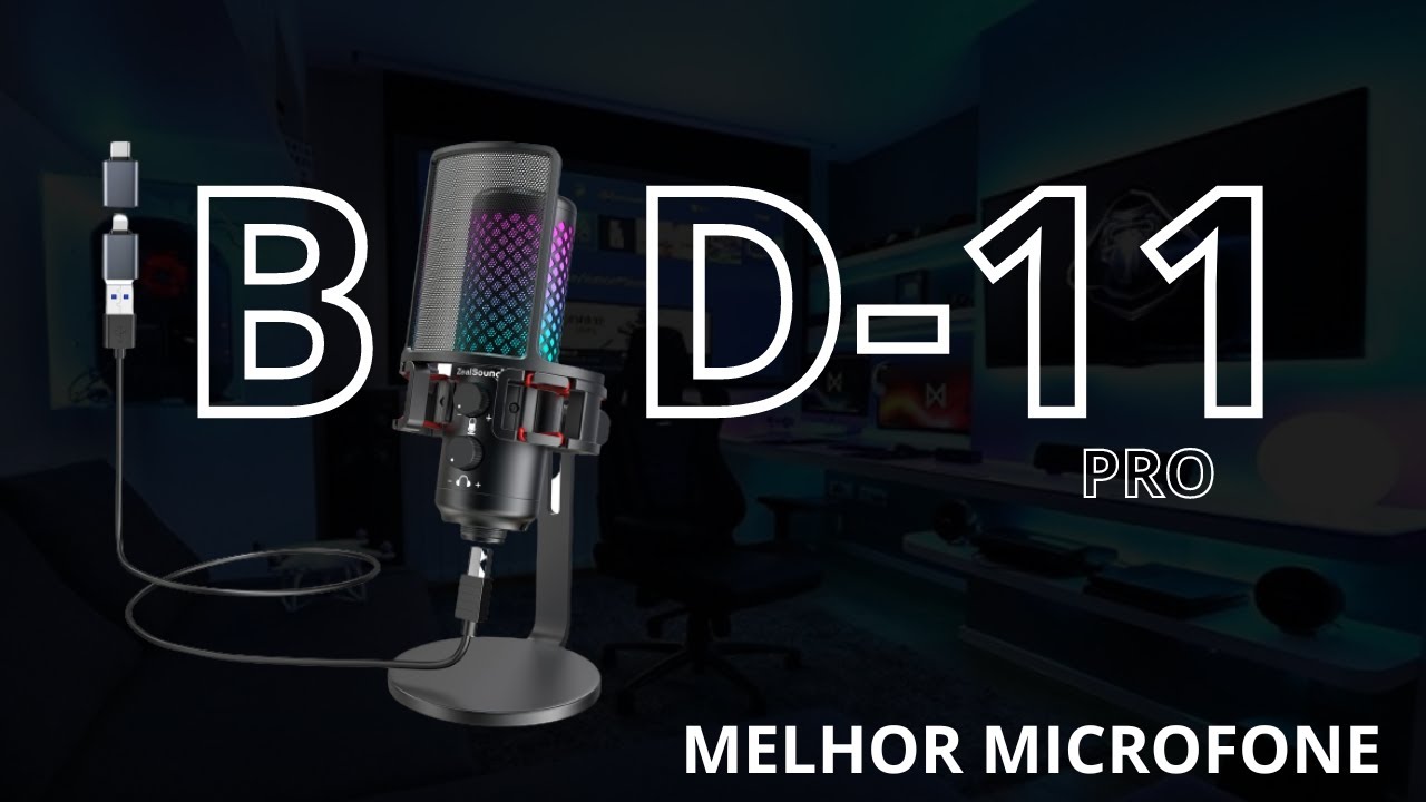 BKD-11 PRO, MELHOR MICROFONE CUSTO BENÉFICIO DO ALIEXPRESS, REVIEW ...