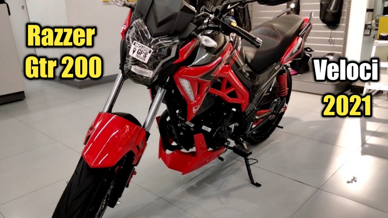 Veloci Razzer GTR200 2021 // Una Moto Muy Atractiva - YouTube