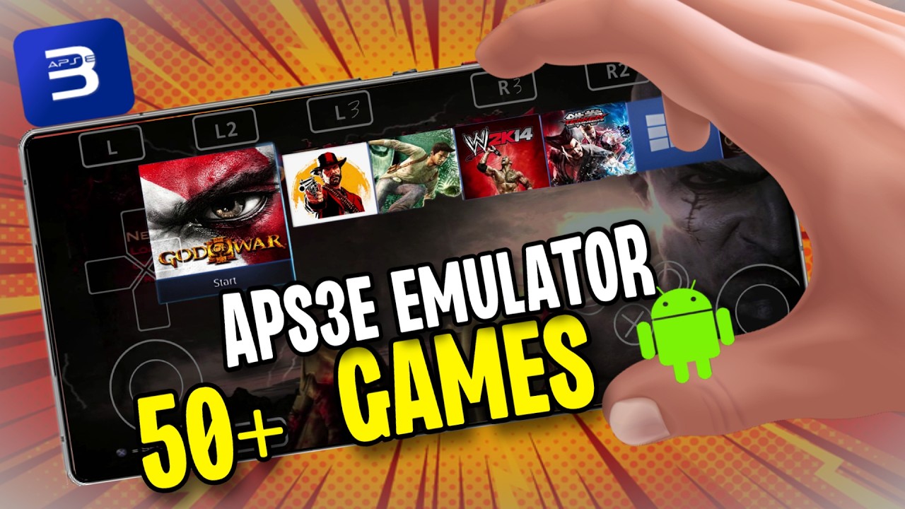 TOP 50 Playable Games - Aps3e Emulator (PS3) For Android - YouTube