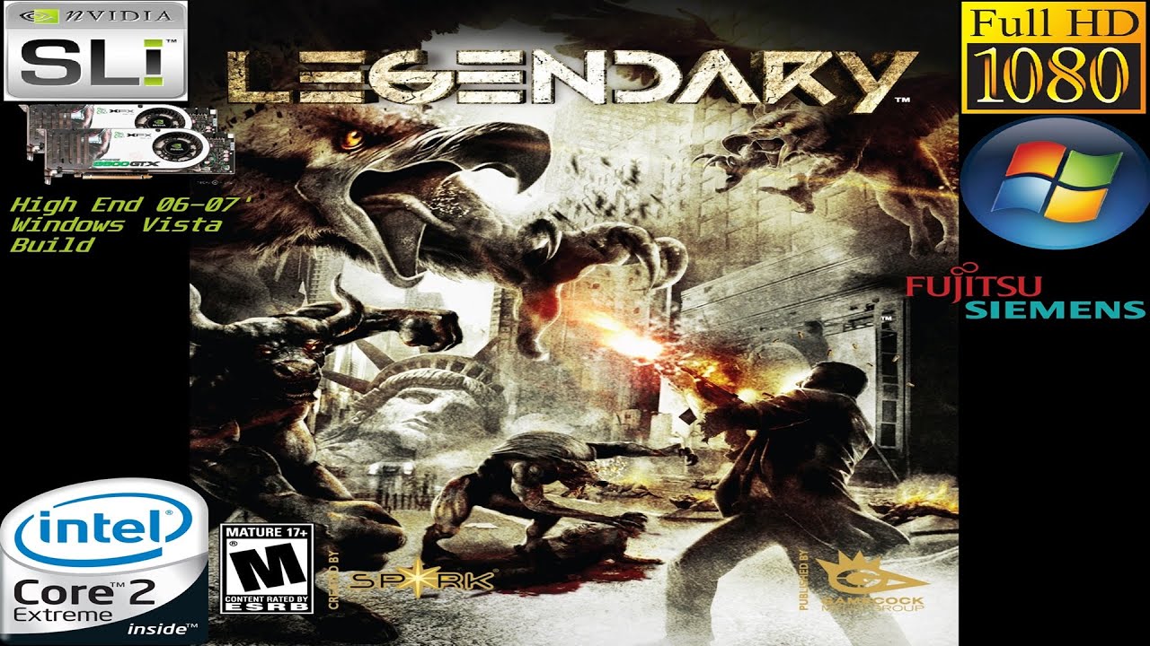 Retro Gaming Ep 27 | Legendary (2008) | 8800 GTX SLI | QX6850 - YouTube