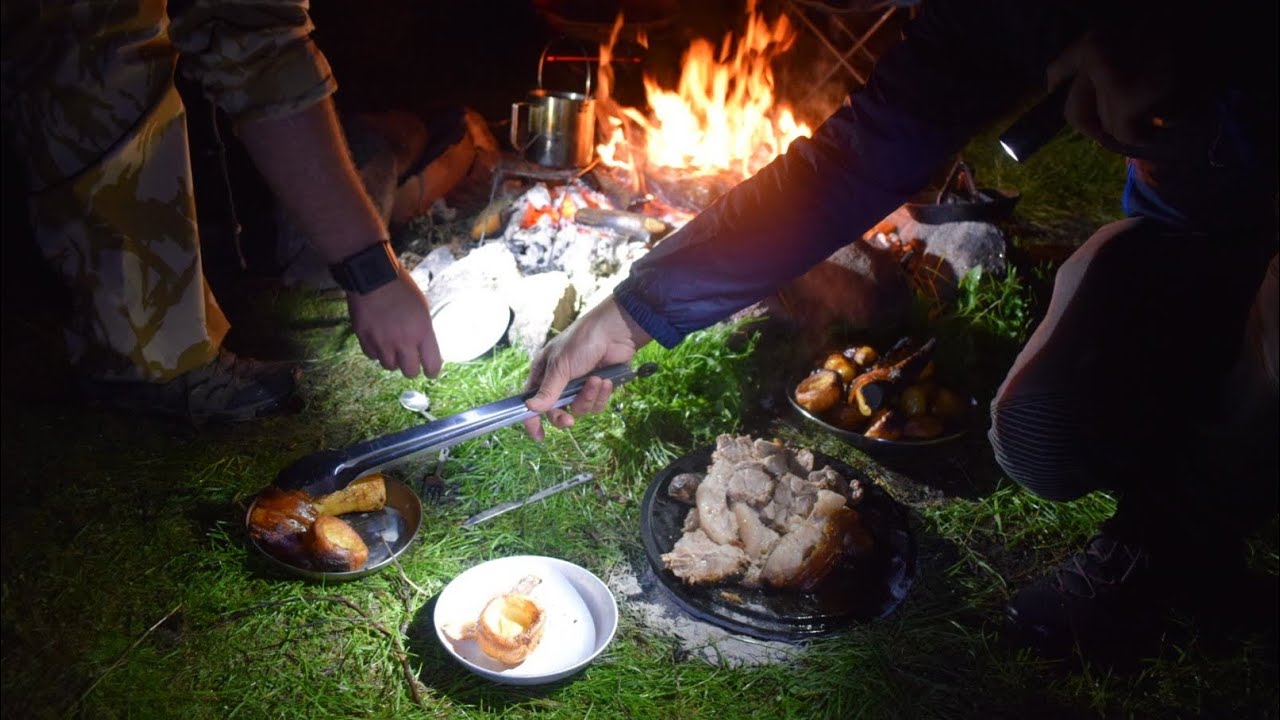 Wild camping Scotland. Campfire cooking 2019. - YouTube