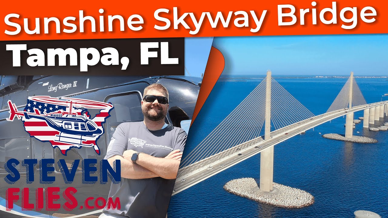 🚁 Sunshine Skyway Bridge Helicopter Tour - Instagram Influencer @megan ...