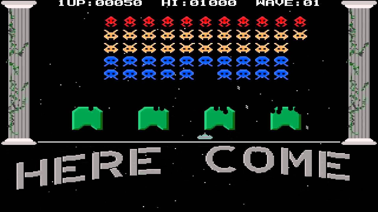 ACORN ARCHIMEDES INVADE AKA THE INVADERS DEMO PLAYABLE ...
