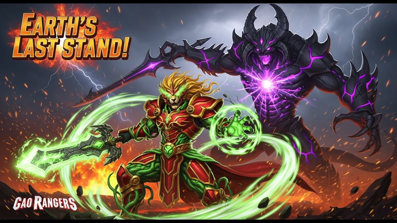 Gao Rangers: Earth’s Last Stand - Ultimate Mecha Battle! - YouTube