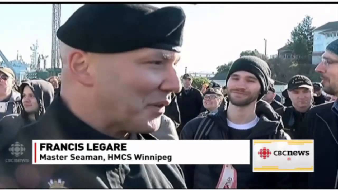 Canadian Navy 1st kiss makes history with -sex partner - YouTube