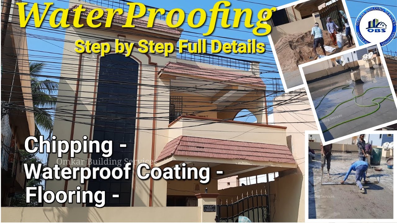 WaterProofing | Chipping - Waterproof coating - Flooring | Terrace ...
