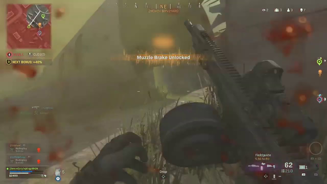 Call of duty warzone self revive win - YouTube