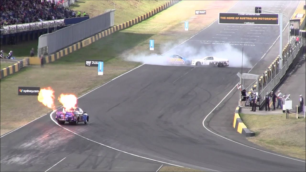 V8 Ute Pickup Turck Drifting and Insane Wheelstand. - YouTube