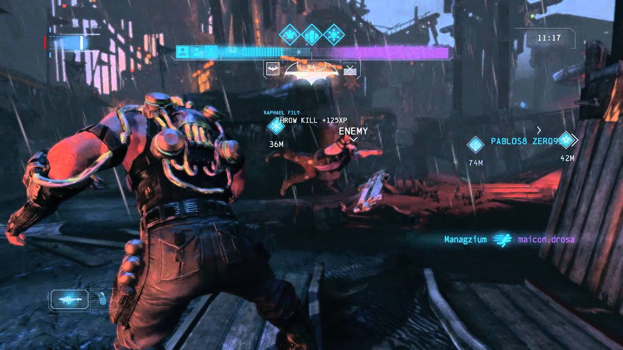 Batman Arkham Origins Online - Bane's Gang - YouTube