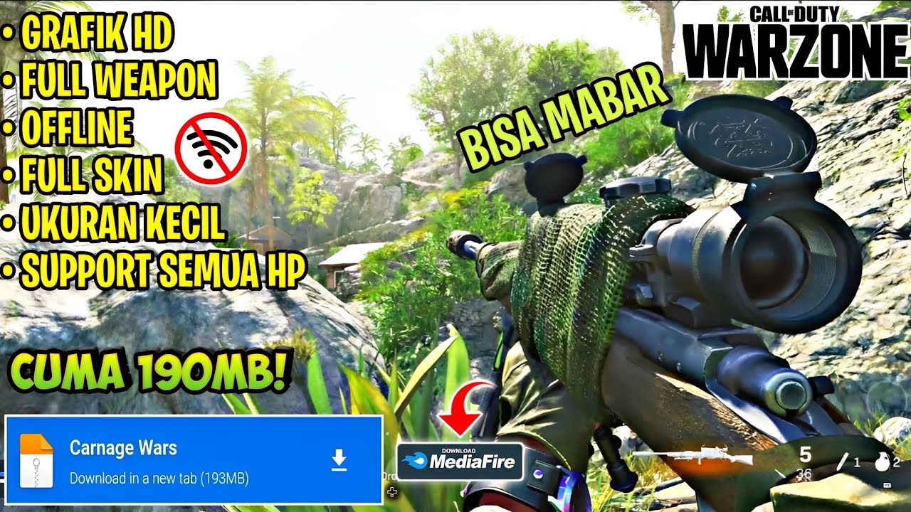 Game FPS Offline Mirip COD Warzone LITE Grafik HD Di Android Terbaru ...