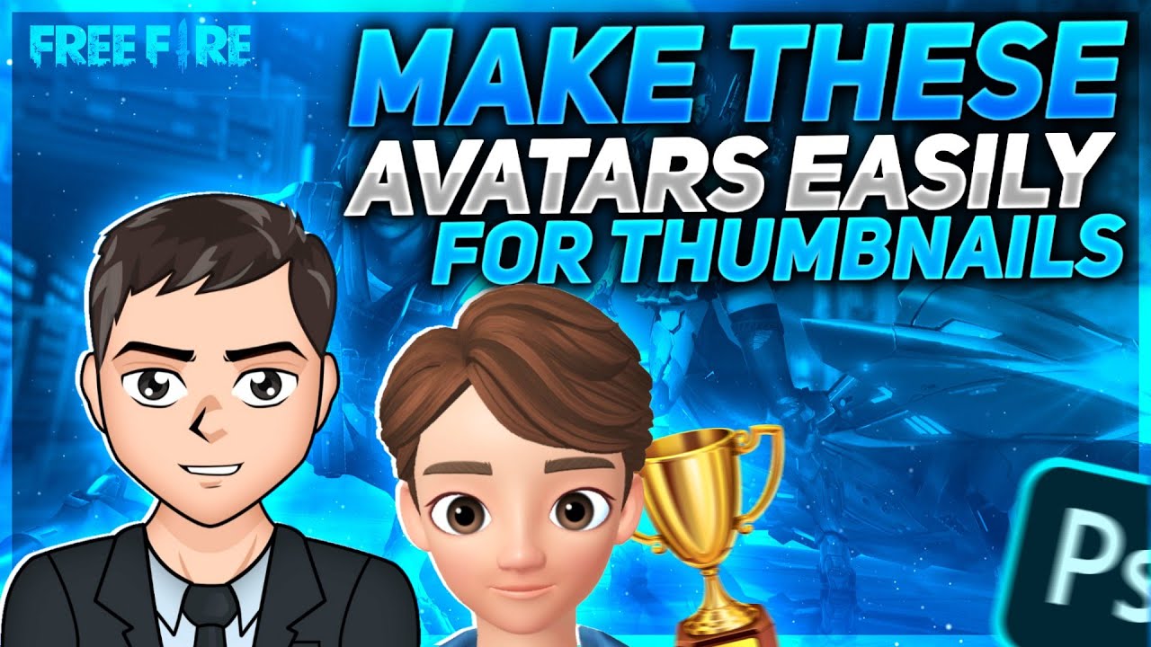How To Make Cartoon Avatars For Thumbnail Like Skylord | Make Avatars ...