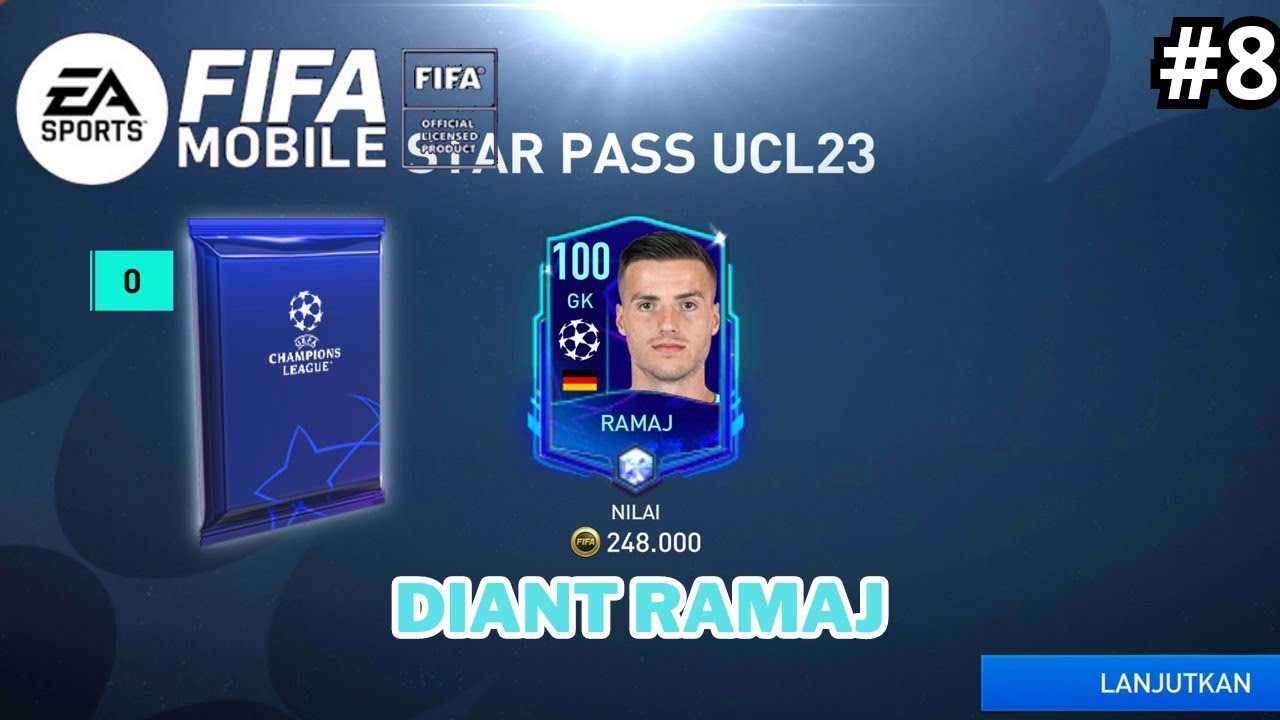 Player UCL23 "DIANT RAMAJ" - Fifa Mobile - YouTube