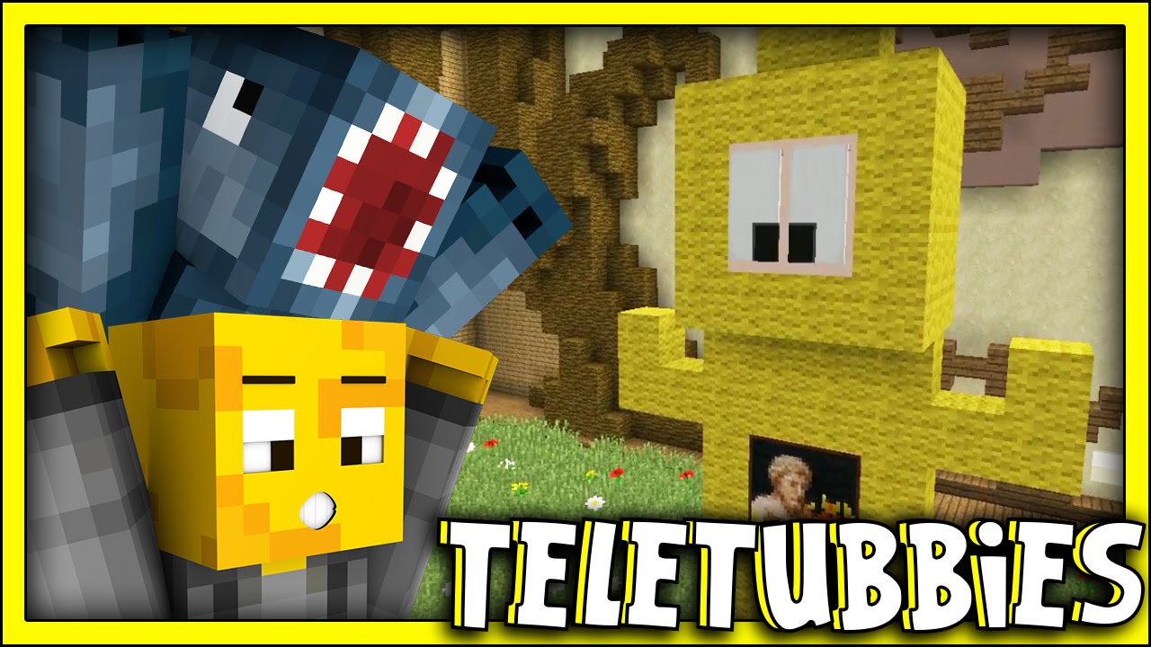 Minecraft - Build Battle Buddies - TELETUBBIES! W/AshDubh - YouTube